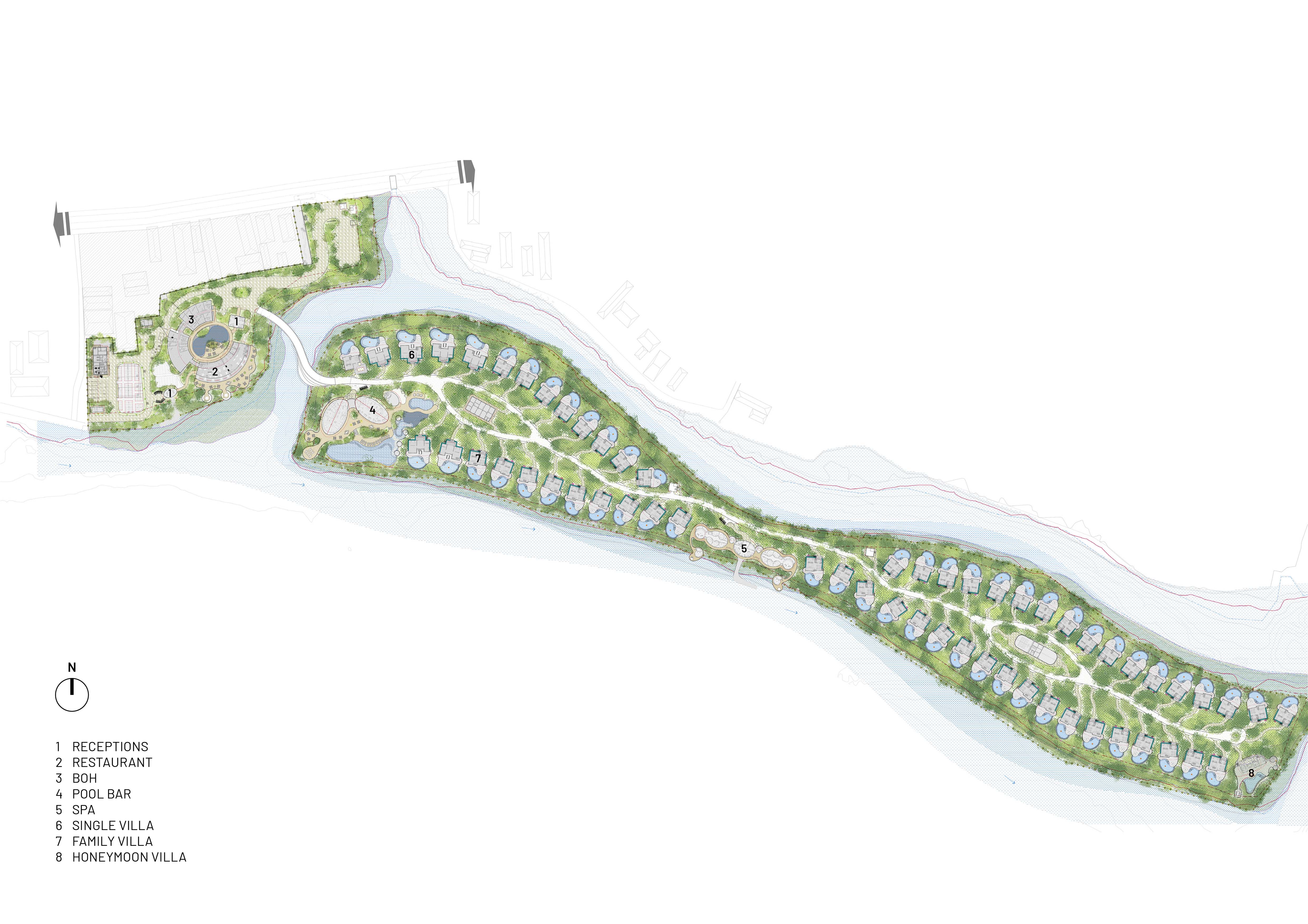 architecture bioclimatique | NAMIA RIVER RETREAT - Wellness Inclusive ...